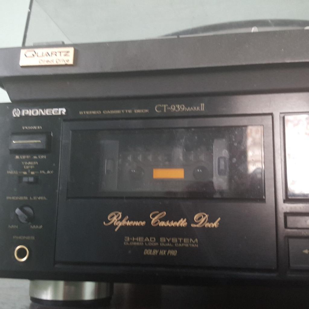 Pioneer CT-939 mk II reference cassette deck in 82060 Delsbo für 1.000 ...