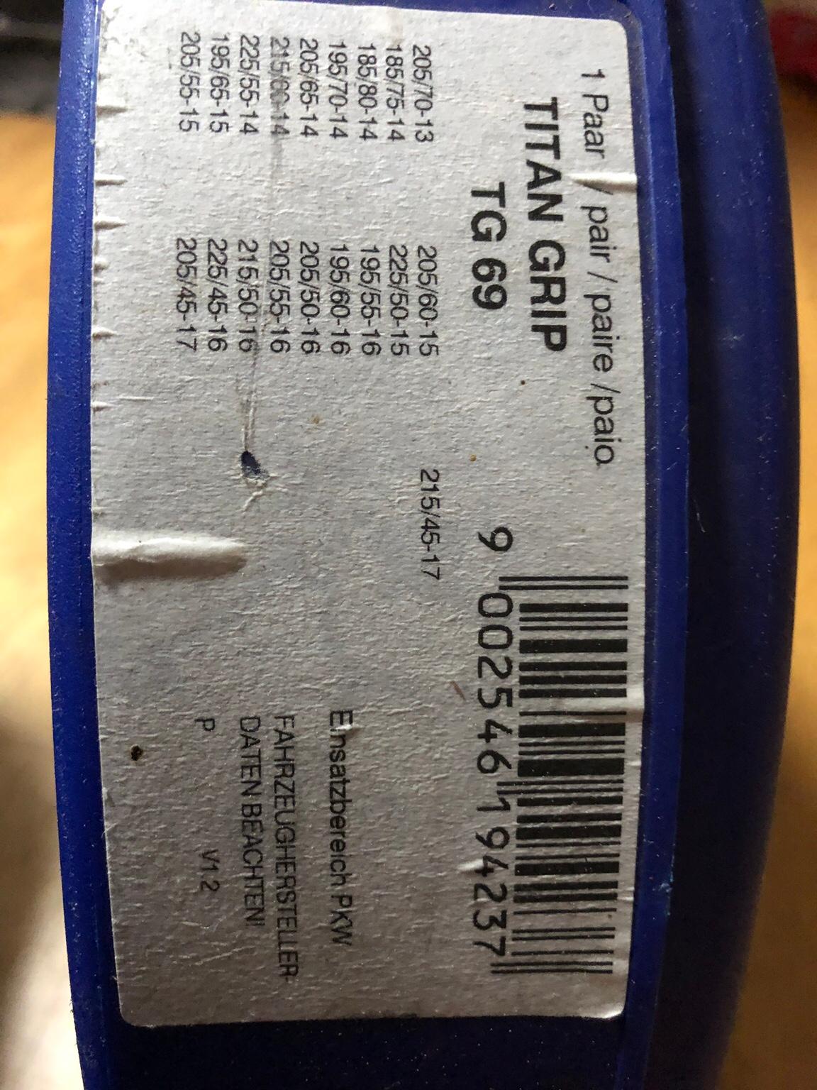 Schneeketten Pewag Titan Grip TG69 in 6850 Dornbirn für € 35,00 zum ...