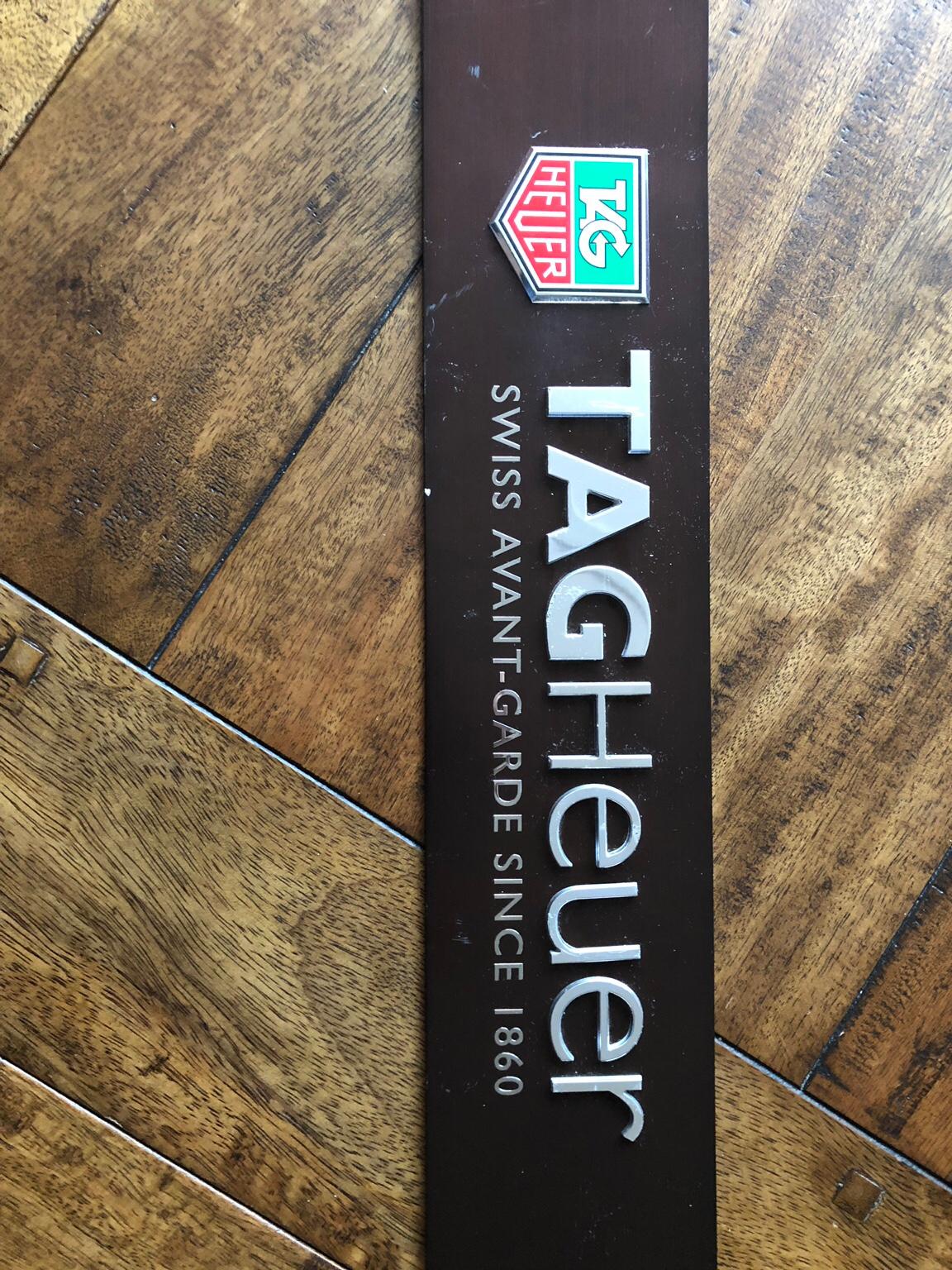 Metal Tag Heuer sign in NE29 Tyneside für 10,00 £ zum Verkauf | Shpock DE