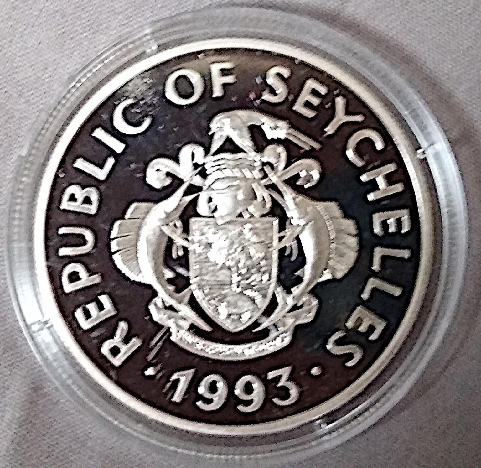 1993 Seychelles Silver Proof Collector's Coin in South Oxfordshire für ...