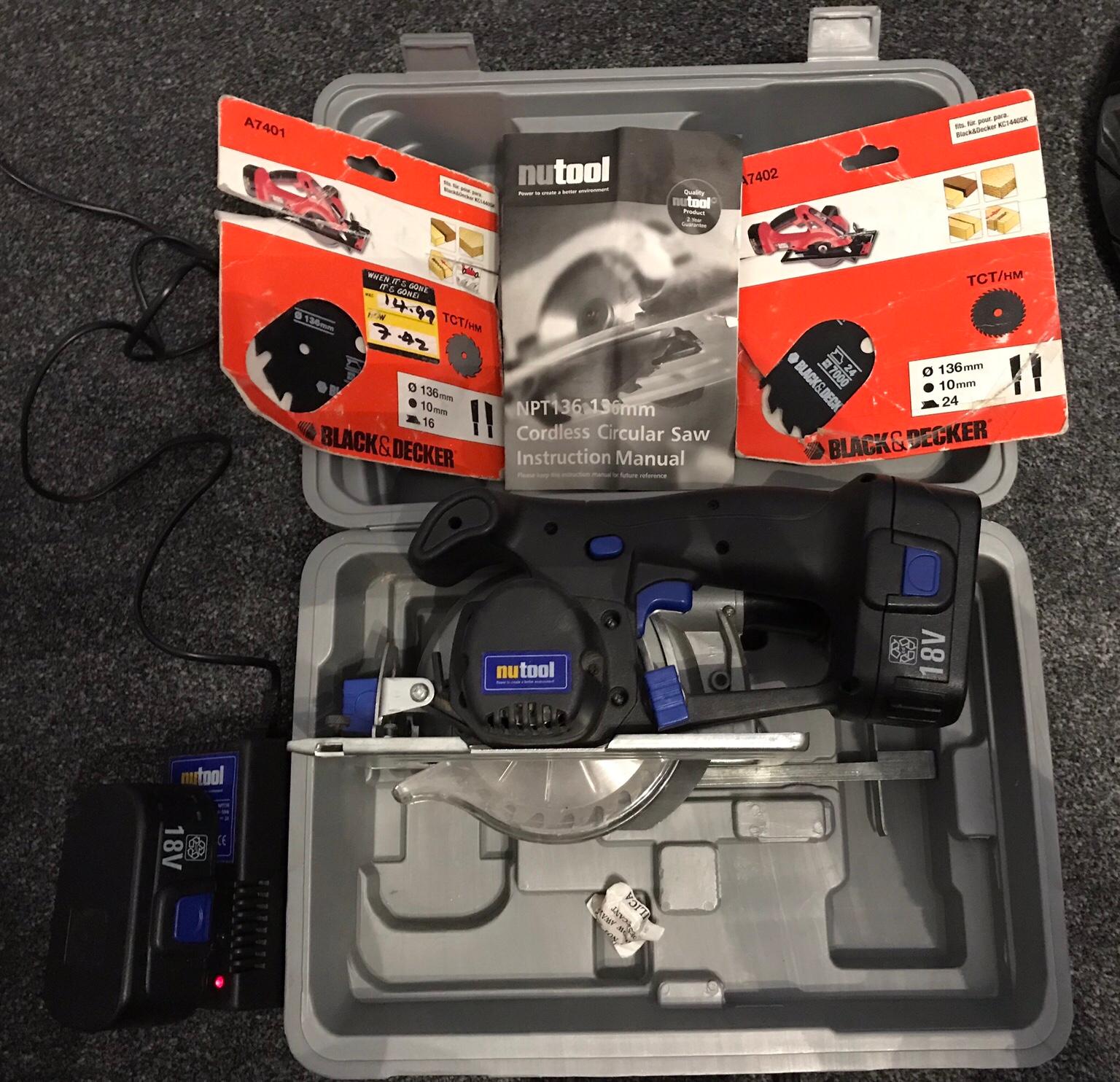 Nutool 18v Cordless Circular Saw in UB7 Hillingdon for £30.00 for sale ...