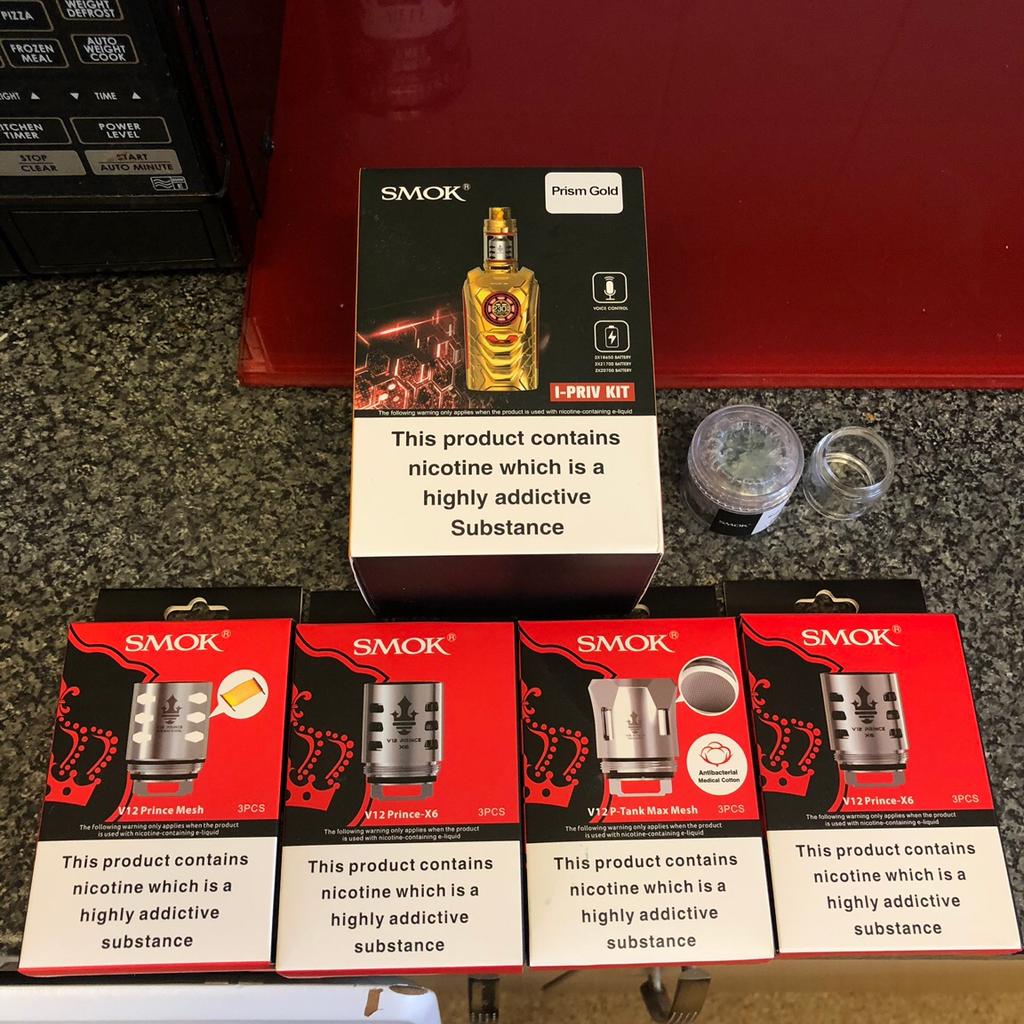 Smok I-priv kit (prism gold) vape mod kit in B61 Bromsgrove für 50,00 ...