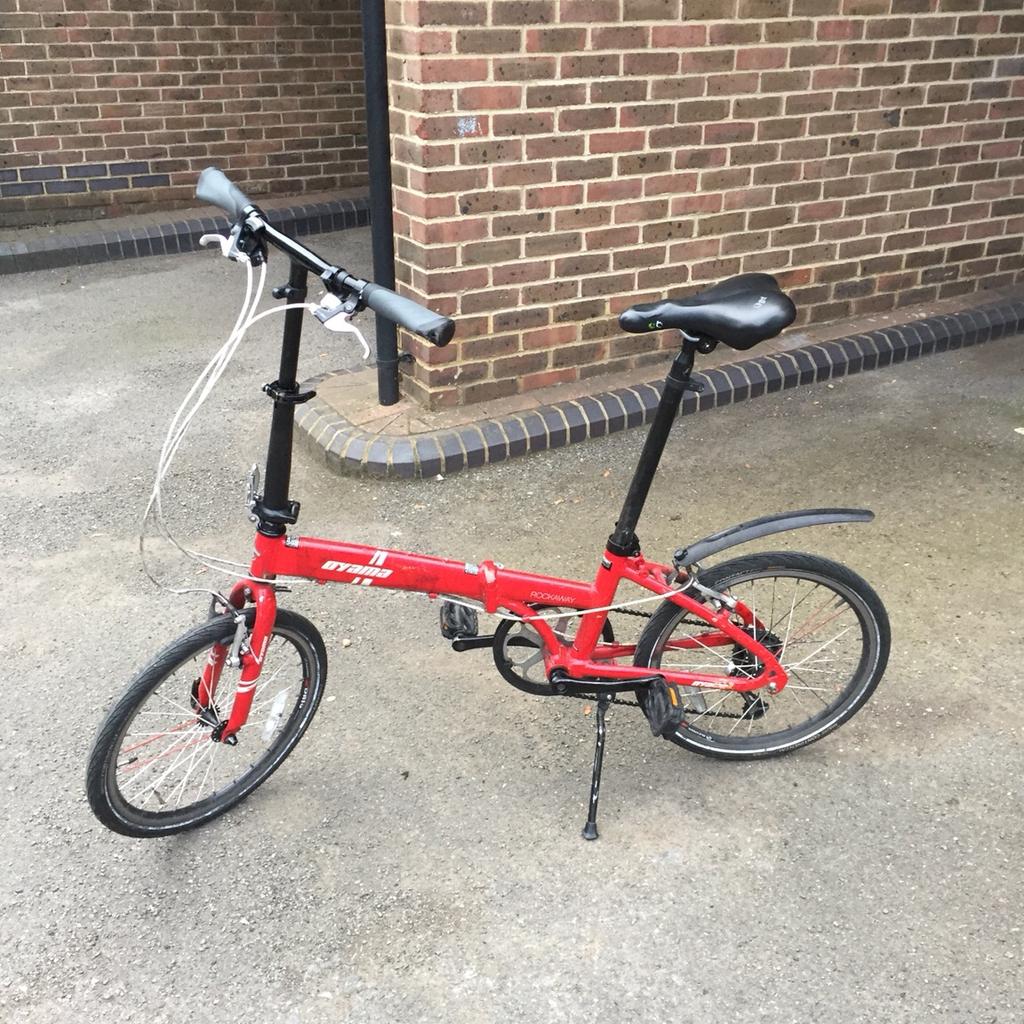 Red folding bike in NW10 Ealing für 95,00 £ zum Verkauf | Shpock DE