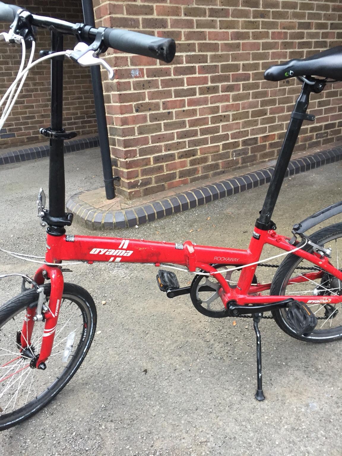 Red folding bike in NW10 Ealing für 95,00 £ zum Verkauf | Shpock DE