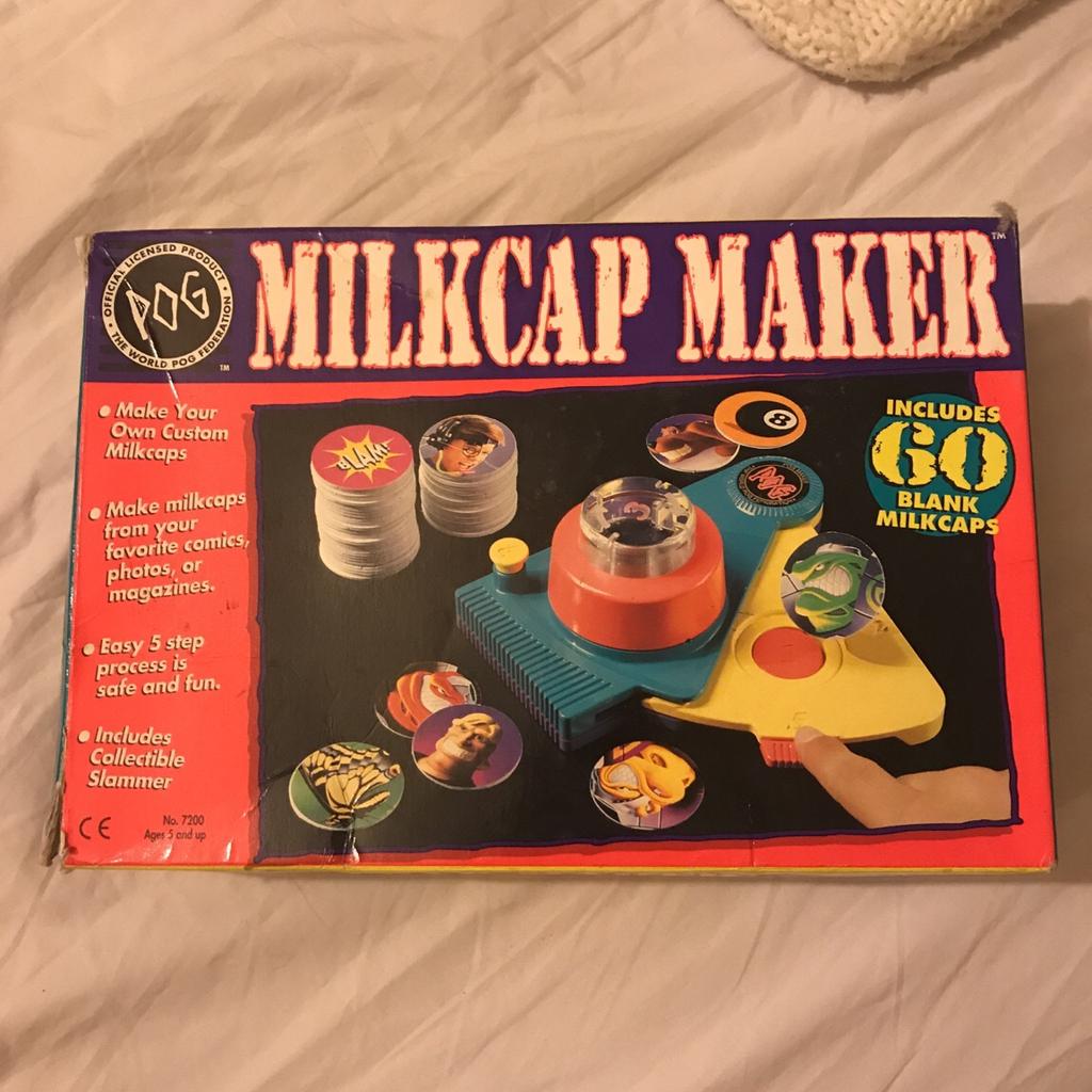 POG - Milkcap Maker in BL5 Westhoughton for £2.50 for sale | Shpock