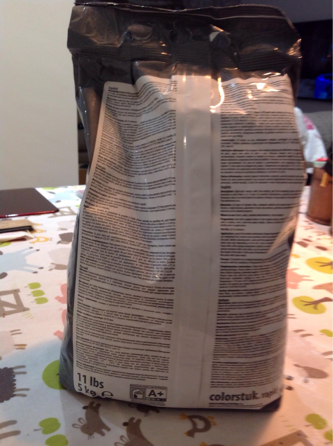 2 x bags of colorstuk rapid grey tile grout in B93 Solihull for £10.00 ...
