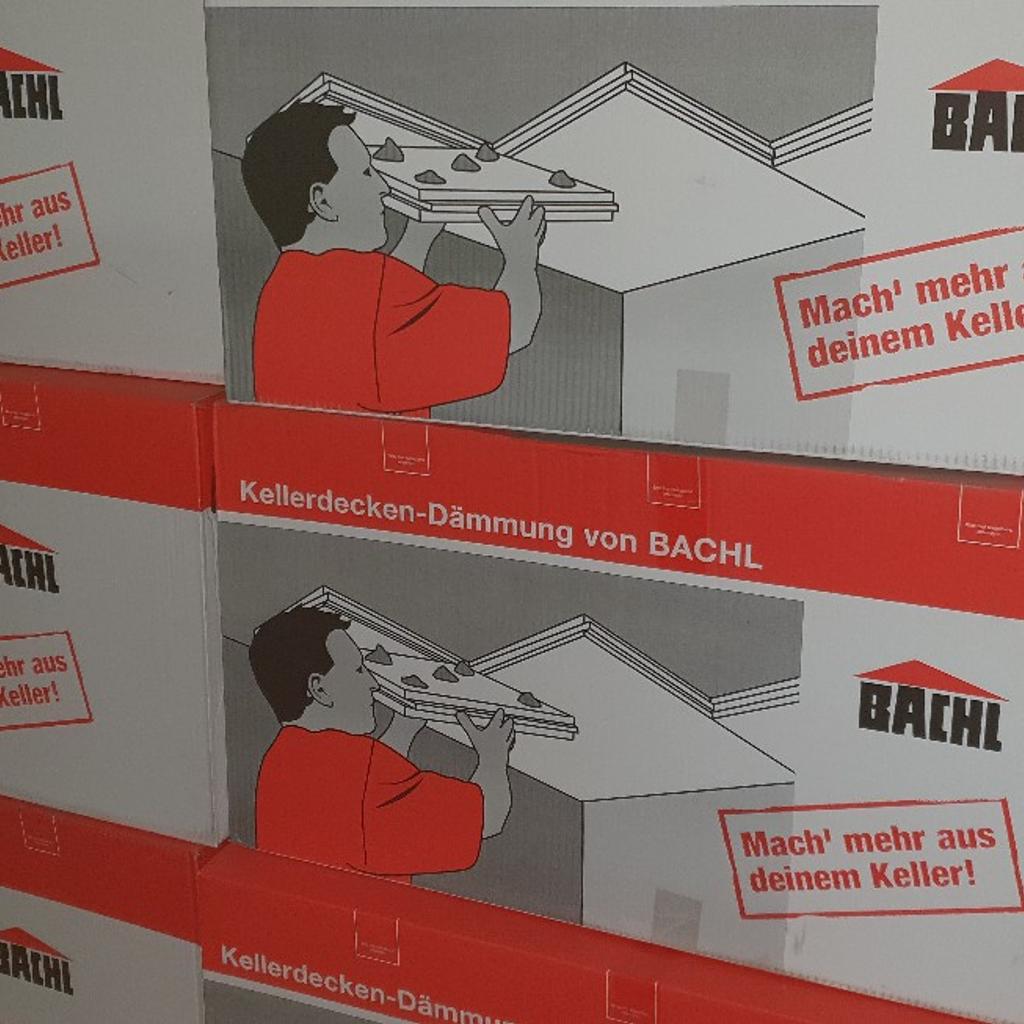 6 Karton Kellerdeckendämmung Bachl 800mm in 33818 Leopoldshöhe für € ...