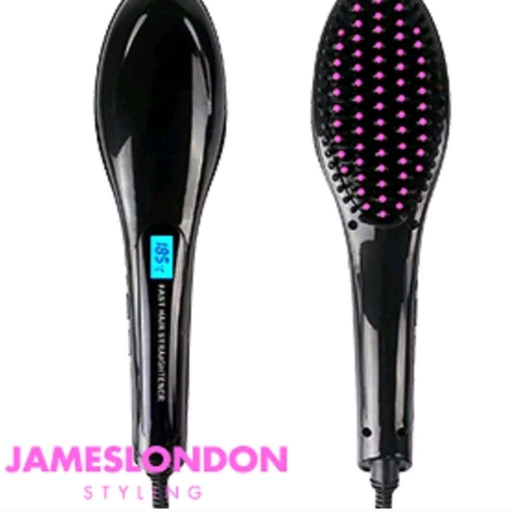 james london ceramic straightening hair brush in ST4-Trent für 8,00 ...