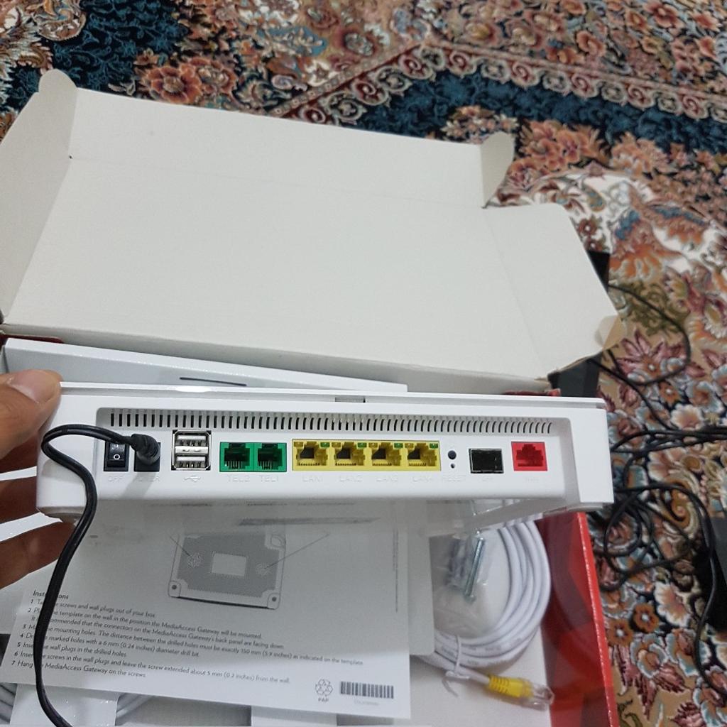 Technicolor TG799vac Xtream med Fiber port in 12349 Stockholm for SEK ...