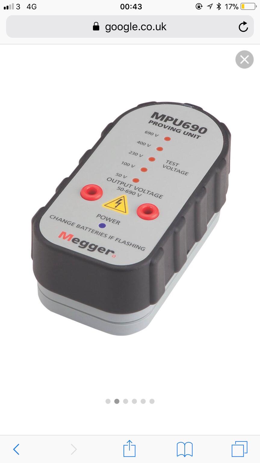 Megger MPU690 Proving Unit 2 Pole Tester in N13 Enfield für 60,00 £ zum ...