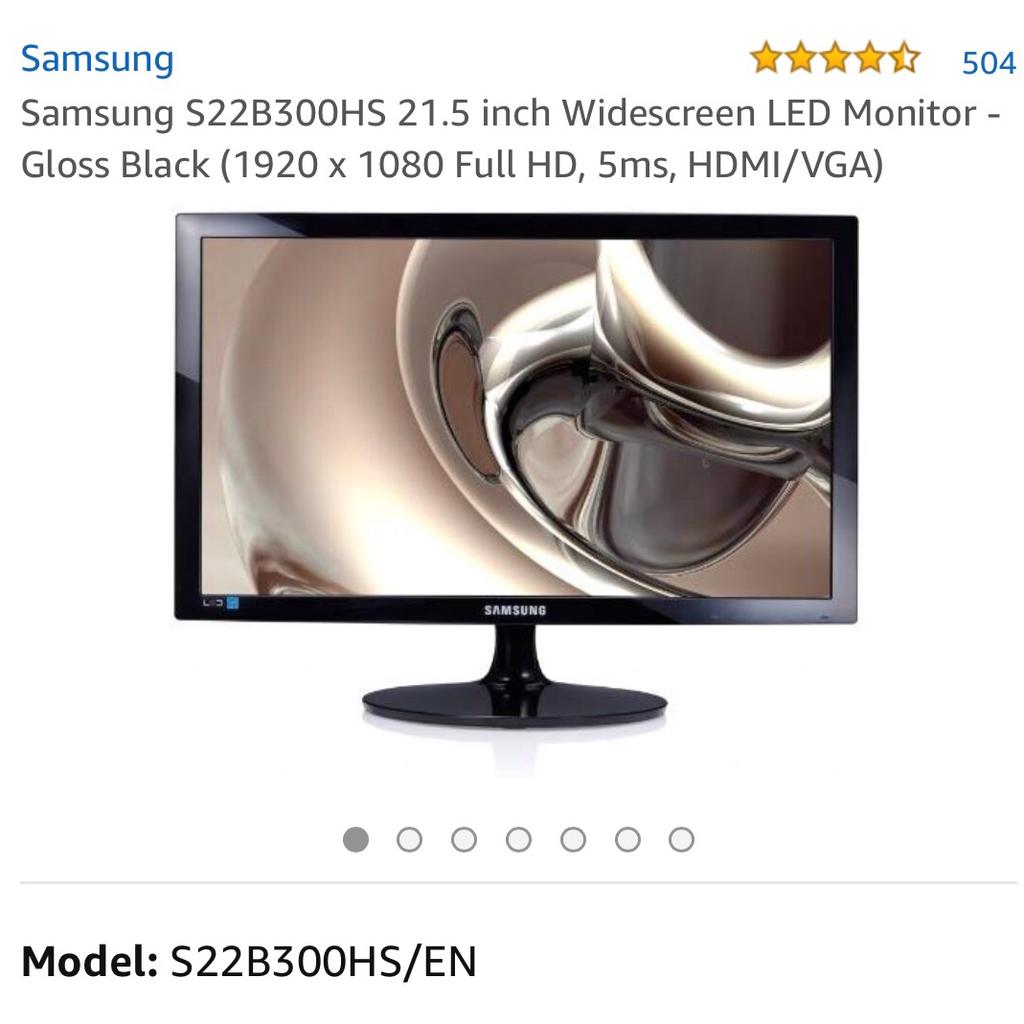 Samsung 23.6inch widescreen LED Monitor in SE6 London für £ 45,00 zum ...