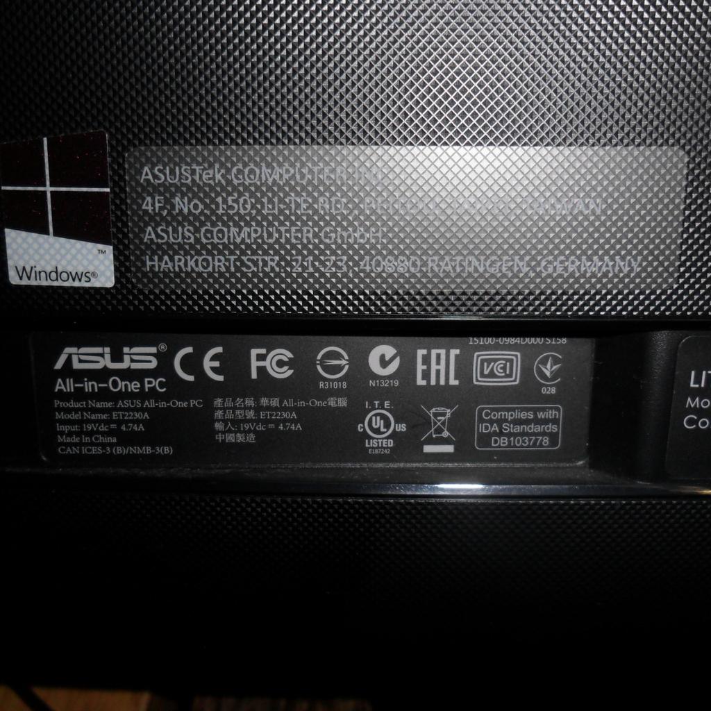 ASUS all in one AMDA6 ....64GB in HP10 Wycombe for £90.00 for sale | Shpock