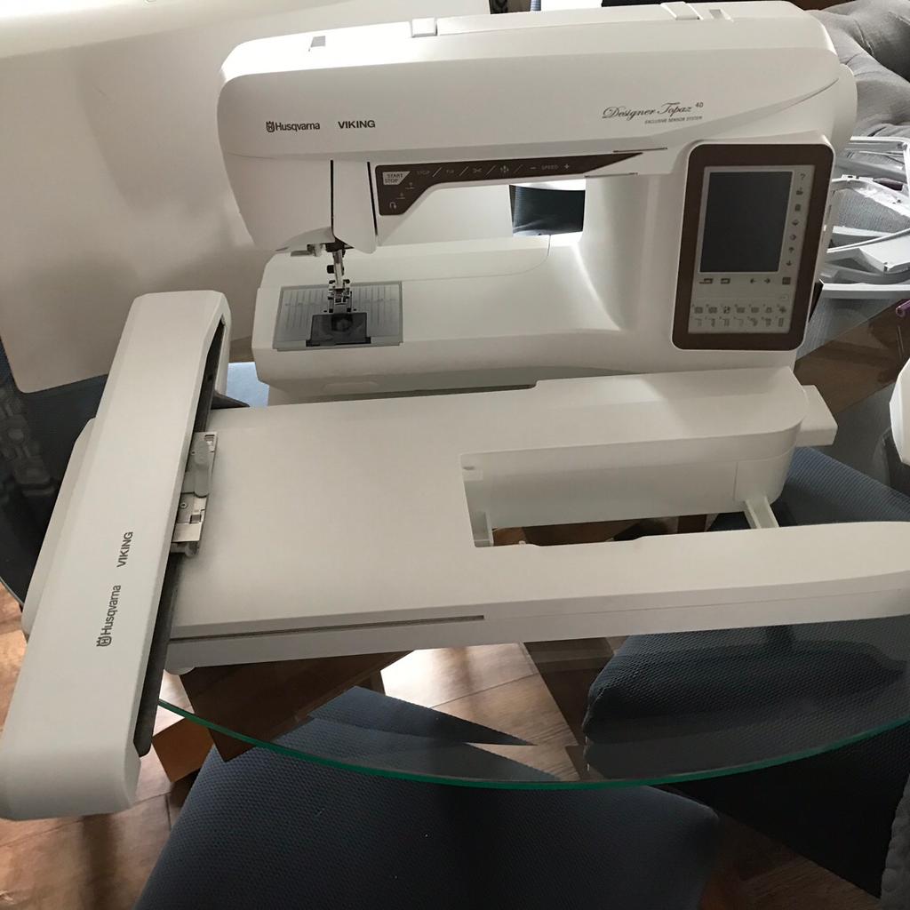 Husqvarna topaz 40 embroidery/sewing machine in Donnington and Muxton ...