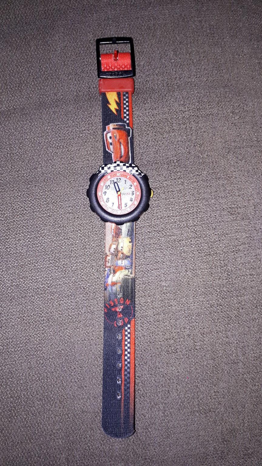 Swatch Uhr Flik Flak Kinder Lightning McQueen in 68259 Mannheim für € ...