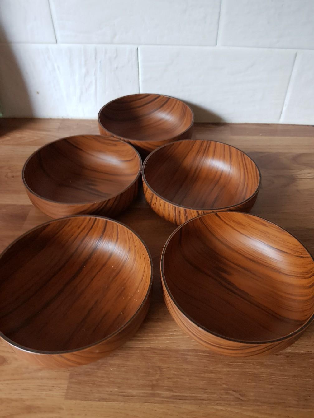 vintage retro Robex wood effect bowls in B28 Birmingham für 4,00 £ zum ...
