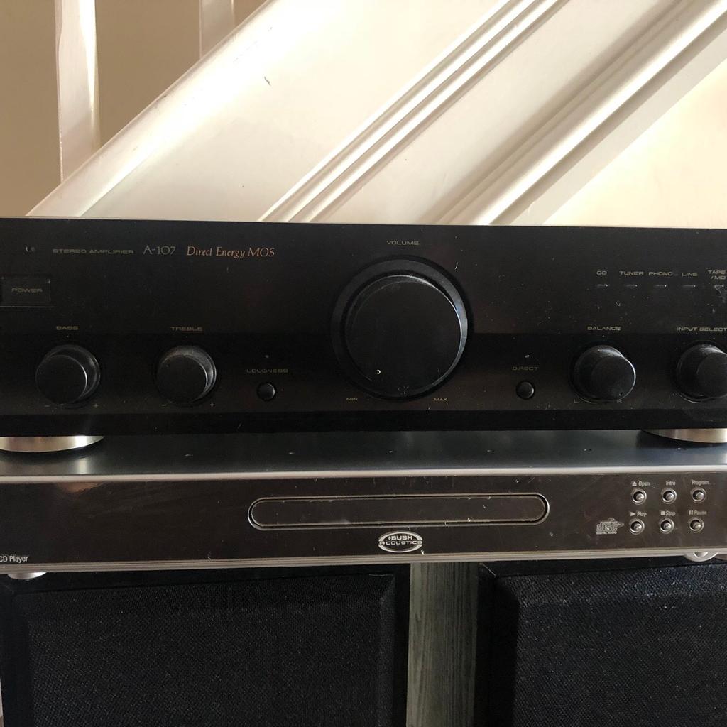 x2 Tower speakers, amp and CD player in EX1 Devon für 60,00 £ zum ...