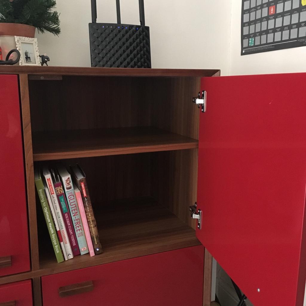 MADE red storage cabinet unit in NW6 Camden für 185,00 £ zum Verkauf ...