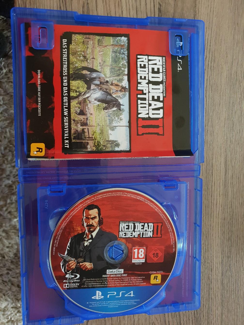 Red dead redemption 2 Ps 4 in 86368 Gersthofen für 45,00 € zum Verkauf ...