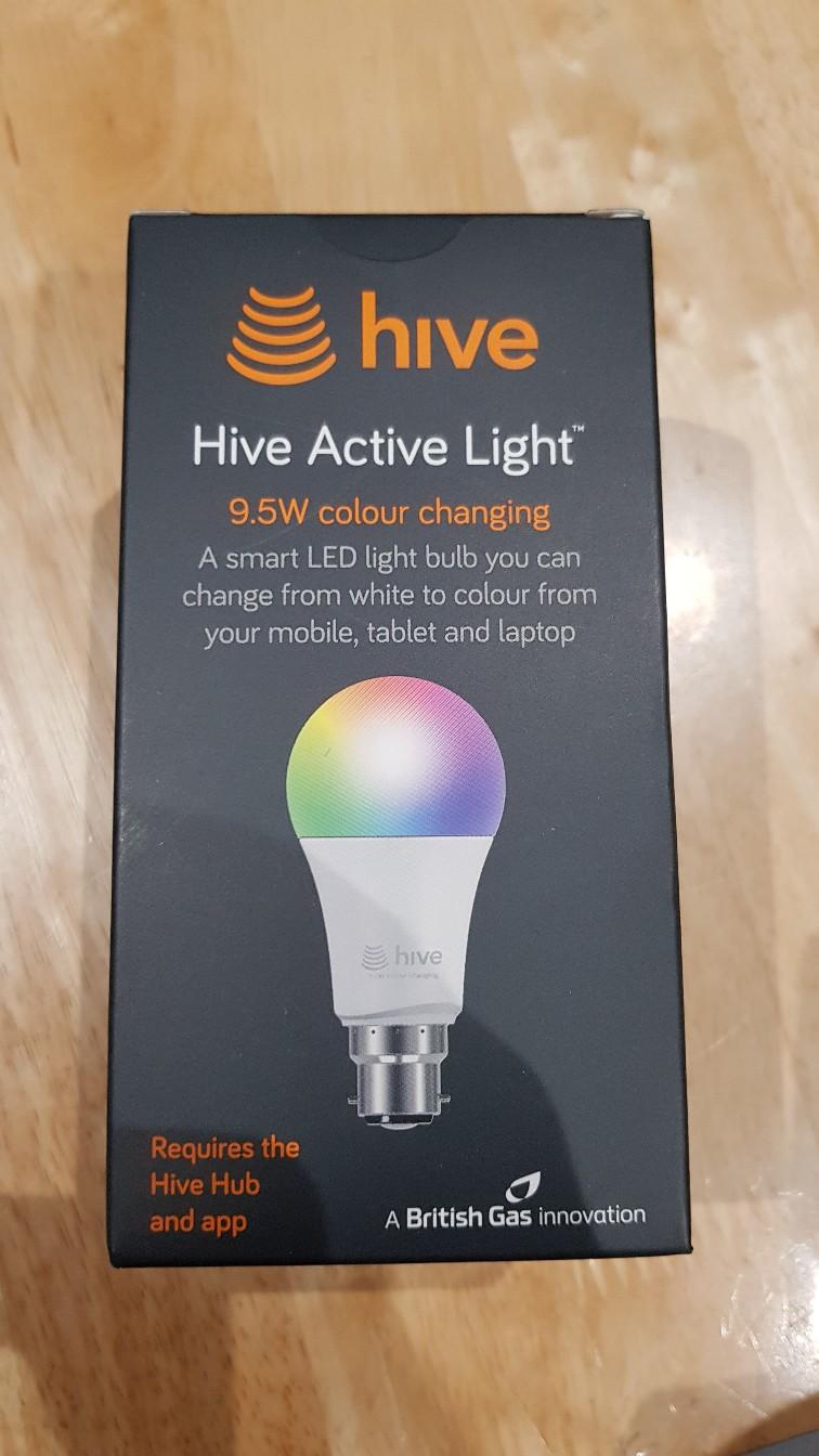 Hive colour light bulb in WS10 Walsall für 27,50 £ zum Verkauf | Shpock DE