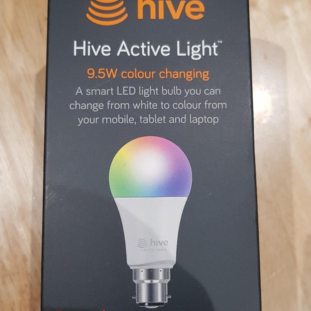 Hive colour light bulb in WS10 Walsall für 27,50 £ zum Verkauf | Shpock DE