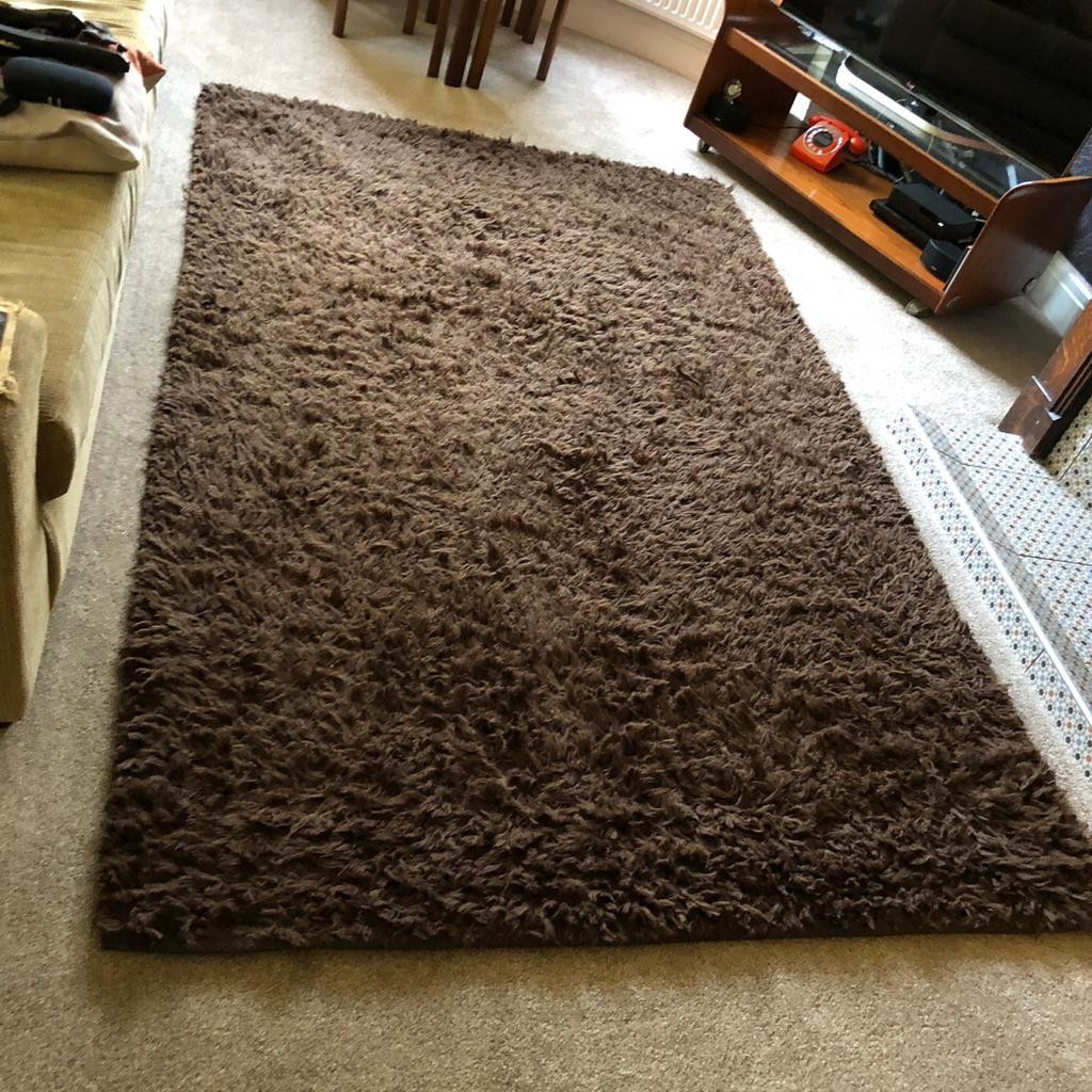 Large shaggy wool rug in Guisborough für 50,00 £ zum Verkauf | Shpock DE