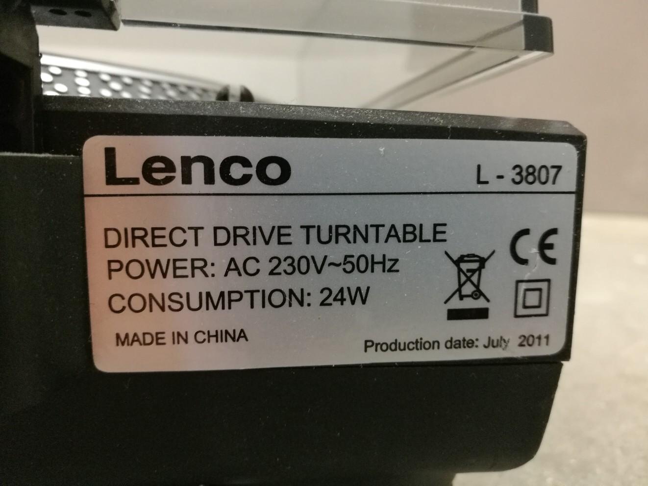 Skivspelare Lenco L-3807 in 117 62 Stockholm für 650,00 SEK zum Verkauf ...