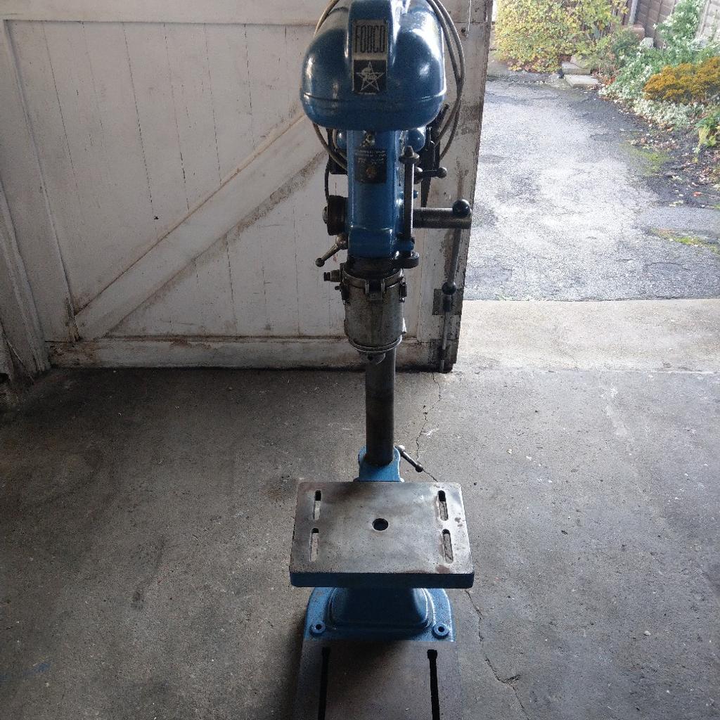 FOBCO STAR FLOOR STANDING PILLAR DRILL 240V in WF8 Wakefield for £260. ...