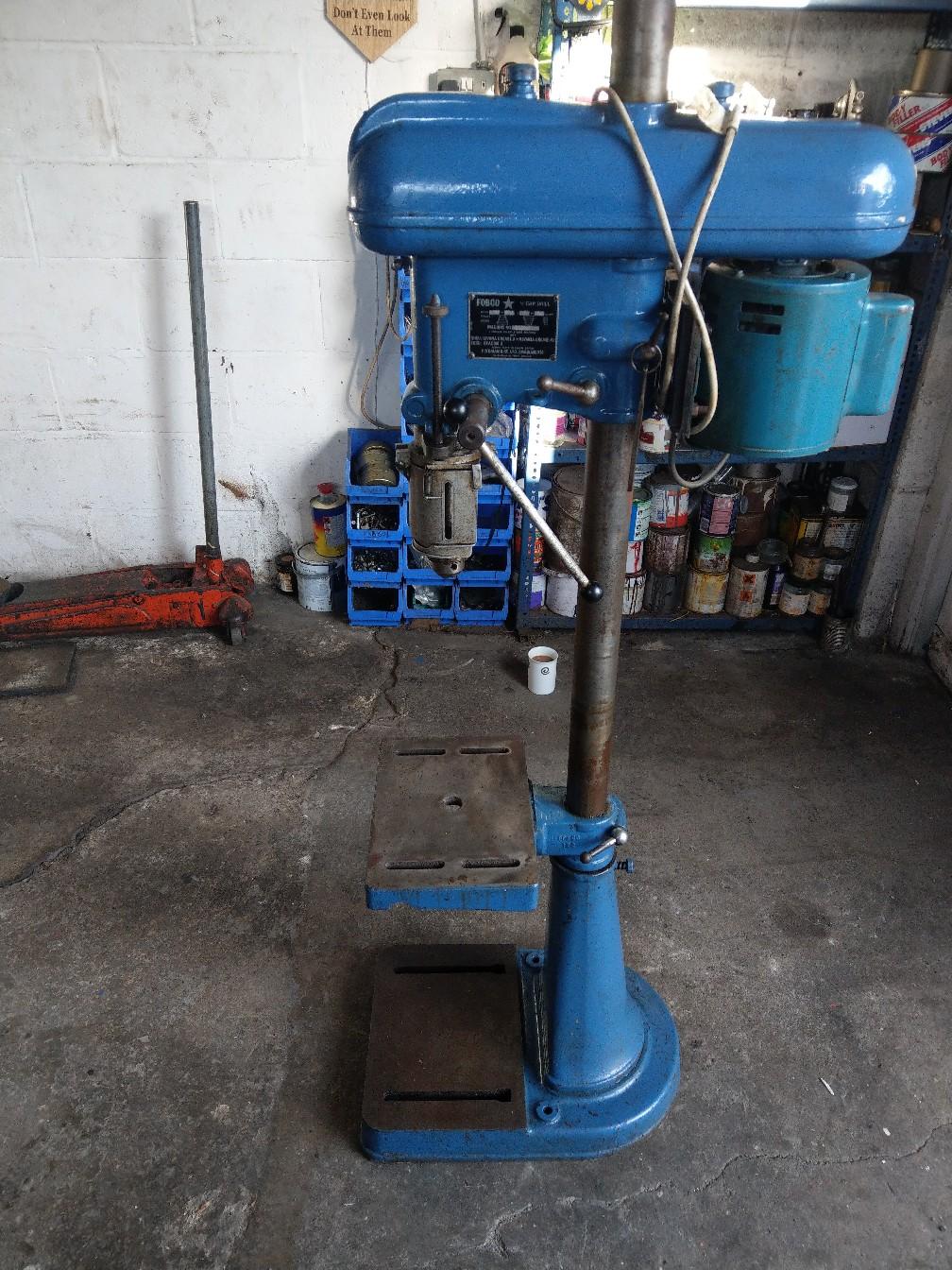 FOBCO STAR FLOOR STANDING PILLAR DRILL 240V in WF8 Wakefield for £260. ...