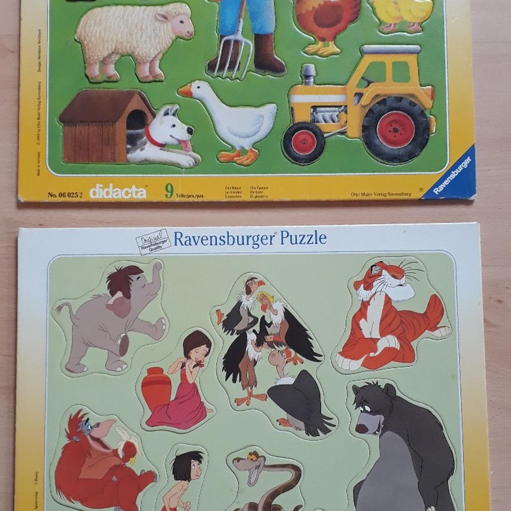 Ravensburger Puzzle 8 bzw. 9 Teile Disney in 45357 Essen für 3,00 € zum ...