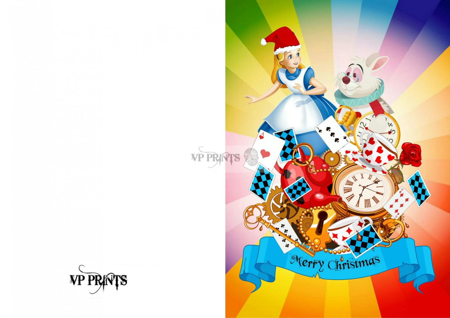 Alice in Wonderland Christmas Card in M32 Trafford für 3,00 £ zum ...