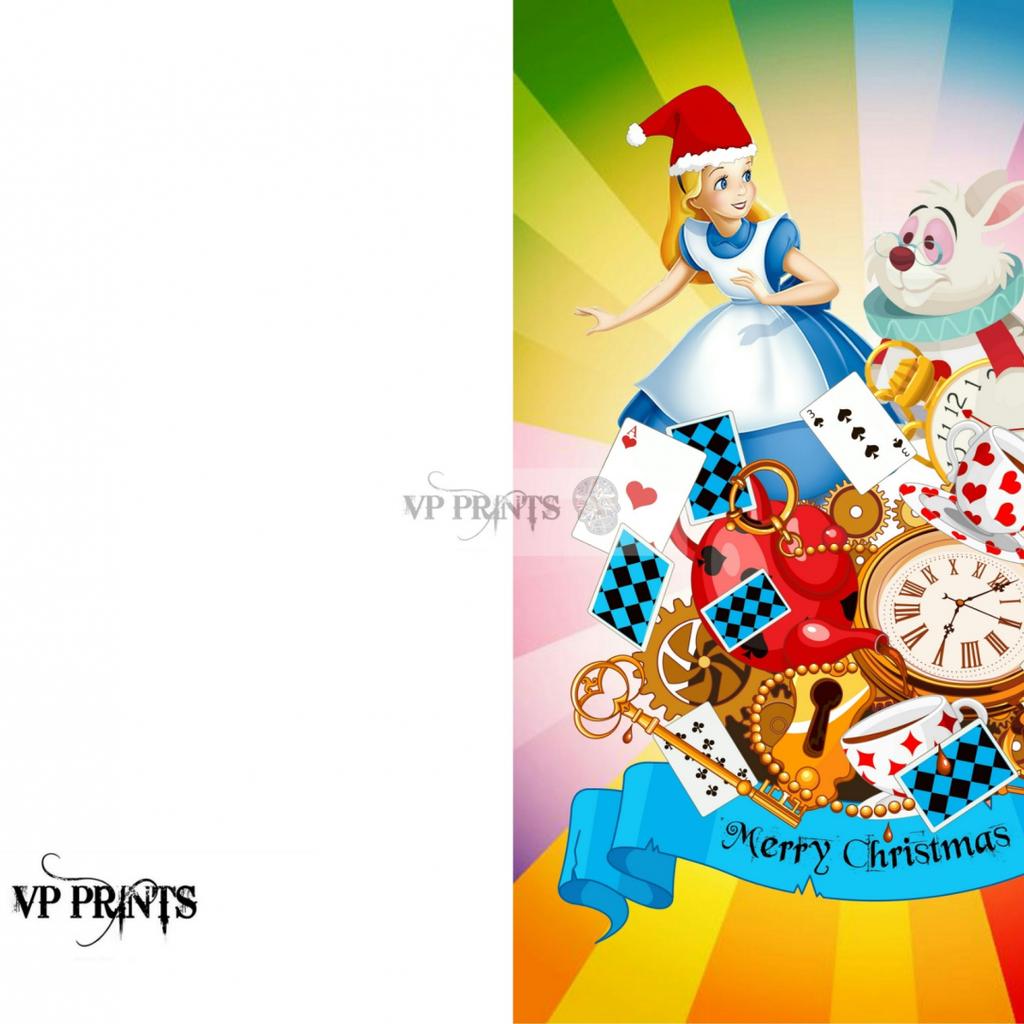 Alice in Wonderland Christmas Card in M32 Trafford für 3,00 £ zum ...