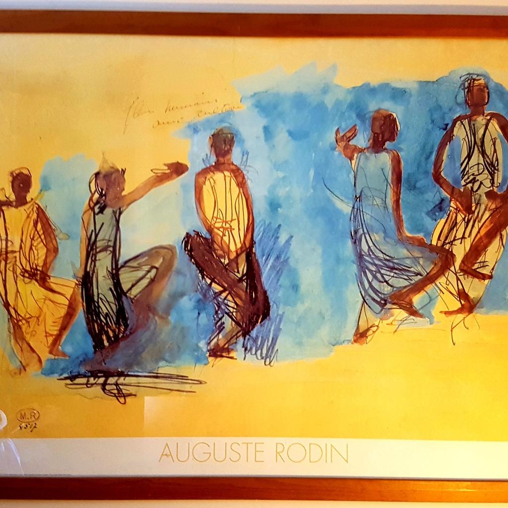 Auguste Rodin Cambodian Dancers Print in NE40 Newcastle upon Tyne für ...