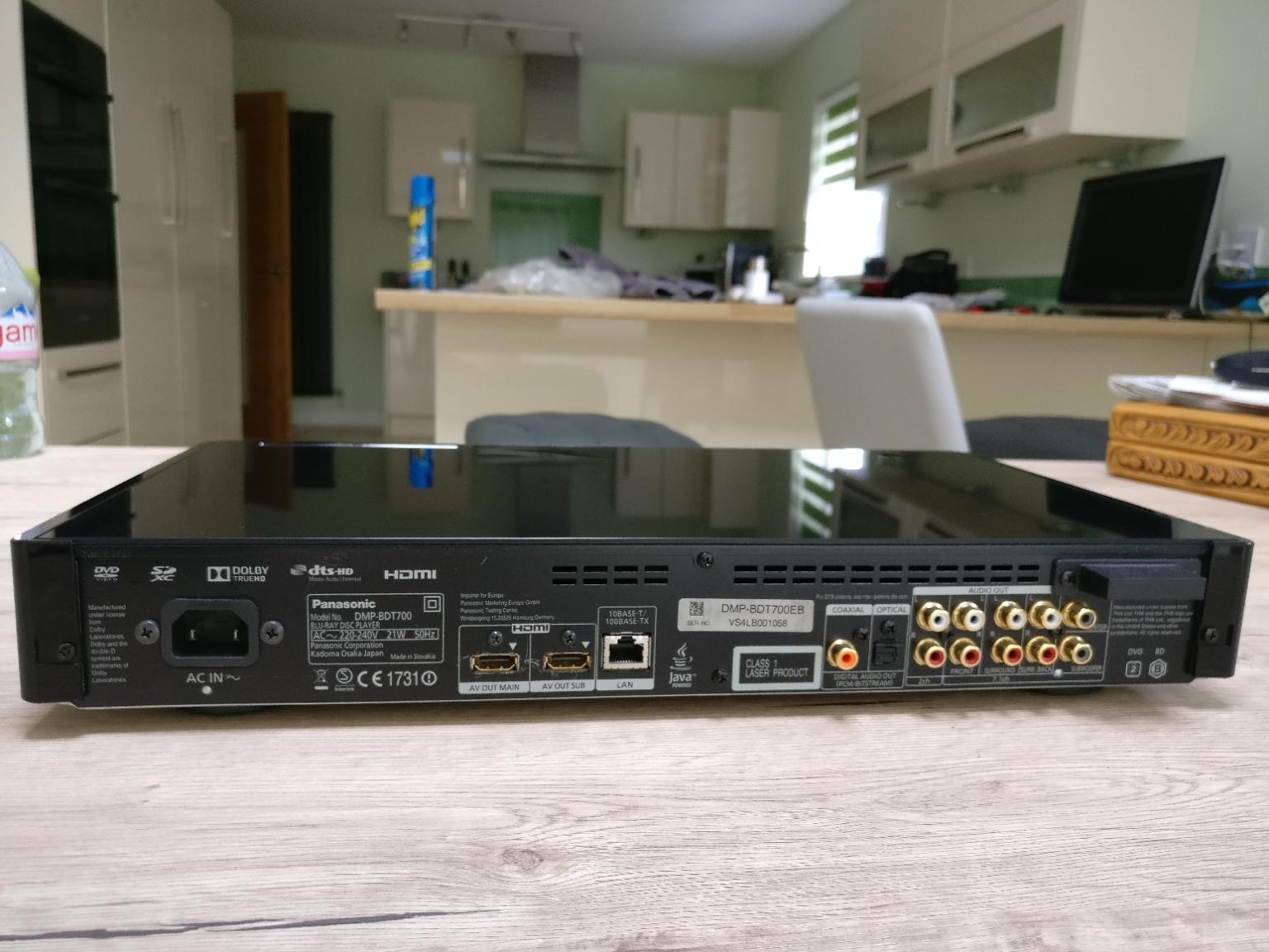 Panasonic DMR BDT700 4K Blu-ray Player in LE3 Blaby for £55.00 for sale ...
