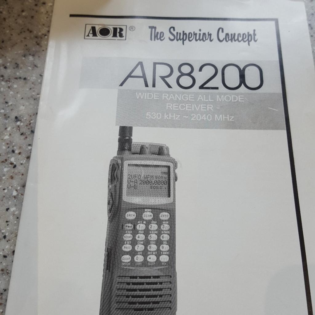 AOR AR-8200 MK 3 RADIO SCANNER in M40 Manchester für £ 225,00 zum ...