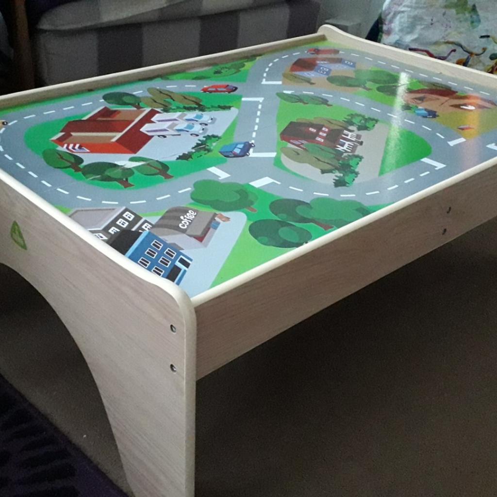 elc table with train set trains and cars in Mid Suffolk for £25.00 for ...