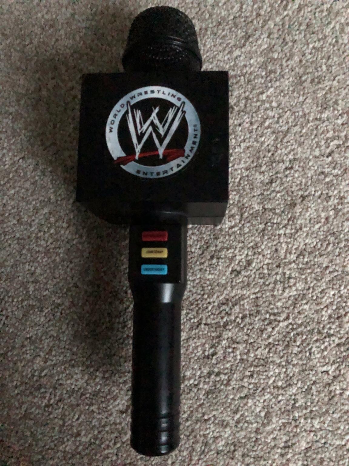 WWE wrestling mic voice changer toy in Barnsley for £7.00 for sale | Shpock