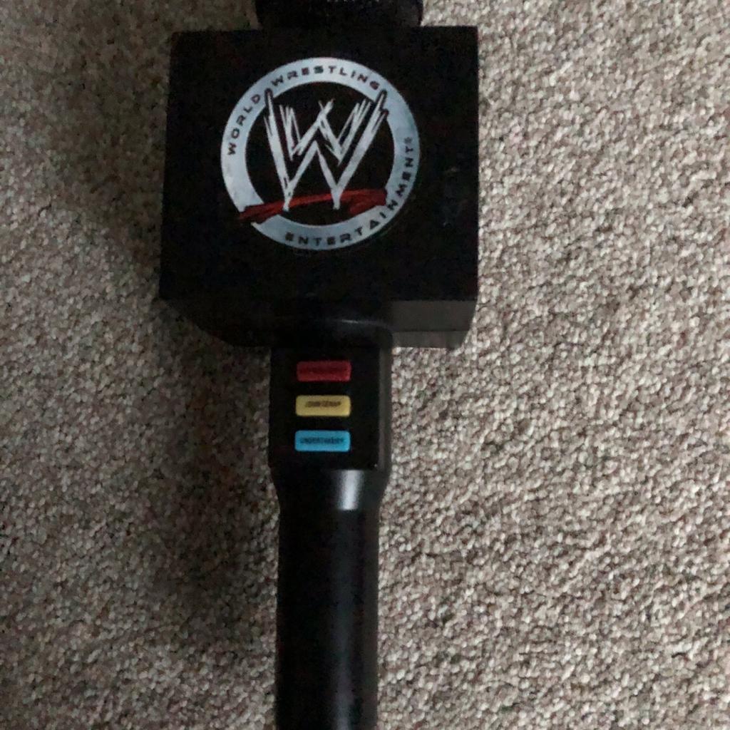 WWE wrestling mic voice changer toy in Barnsley for £7.00 for sale | Shpock