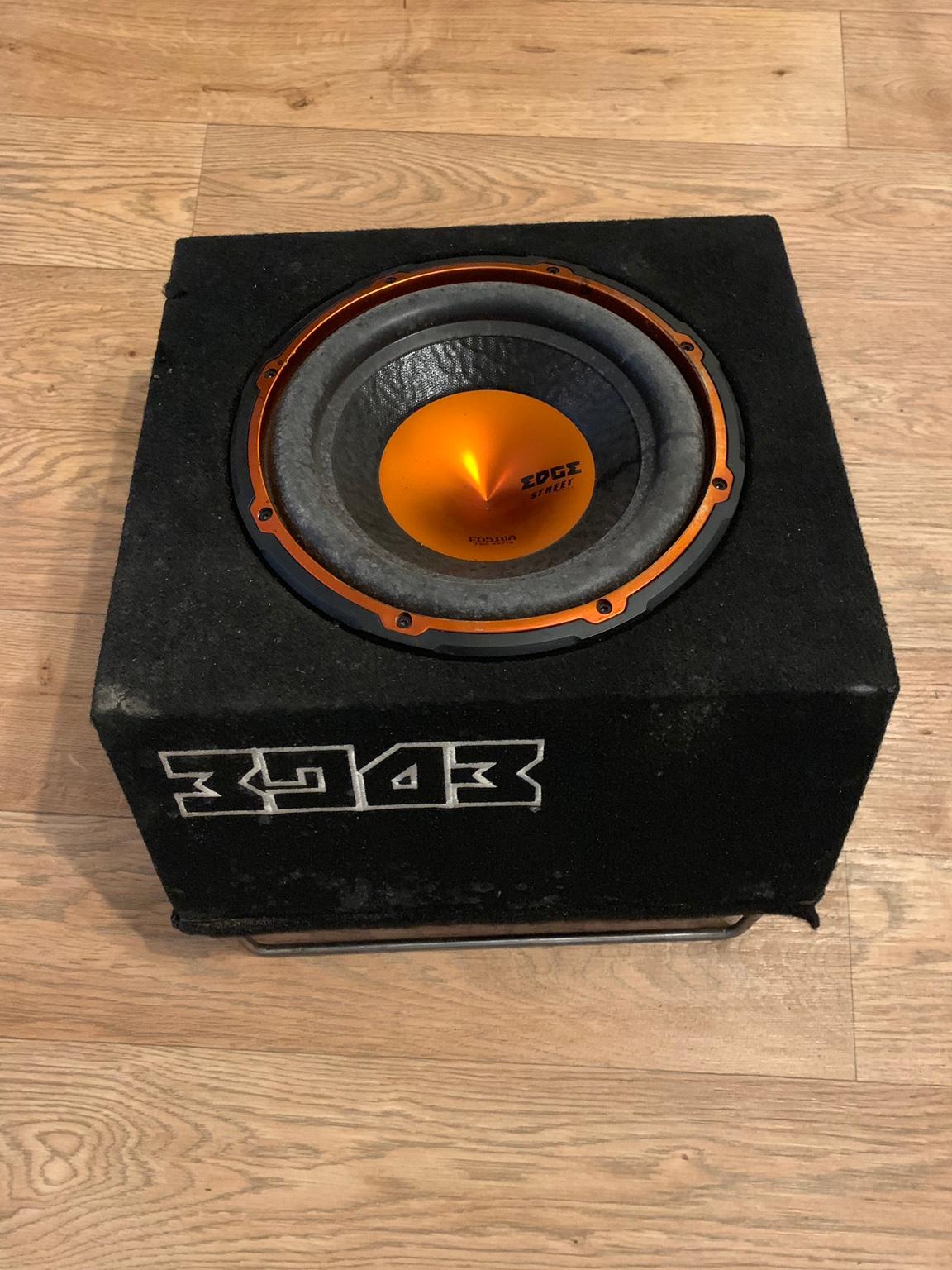 Edge ED7200 Active subwoofer 10” slimline 750 in London für £ 30,00 zum ...