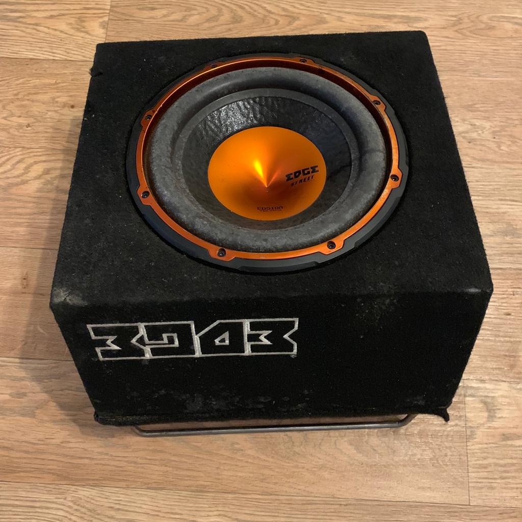 Edge ED7200 Active subwoofer 10” slimline 750 in London für £ 30,00 zum ...