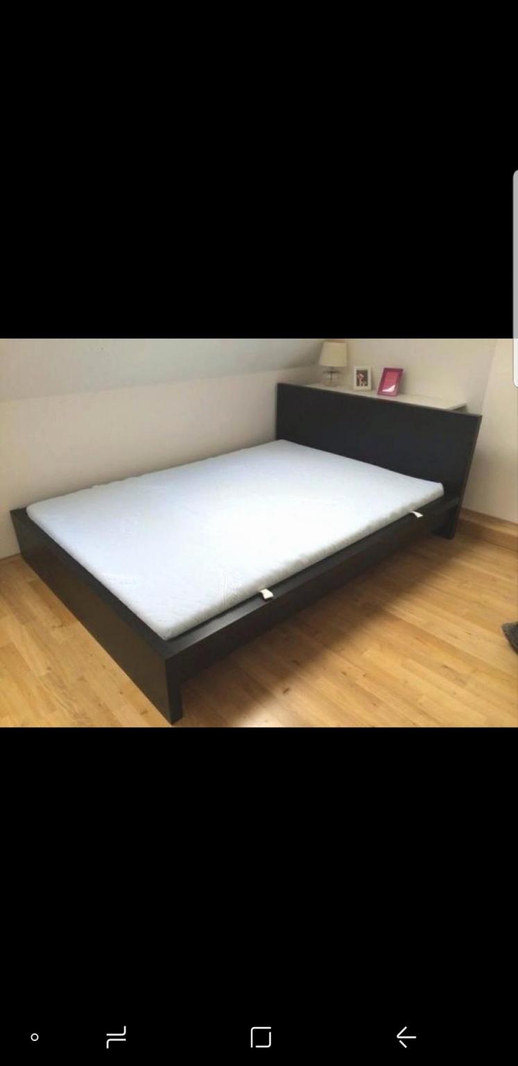 Ikea Malm Bett inkl. Kopfteil ausziehbar in 28217 Bremen für 30,00 € zum Verkauf | Shpock DE