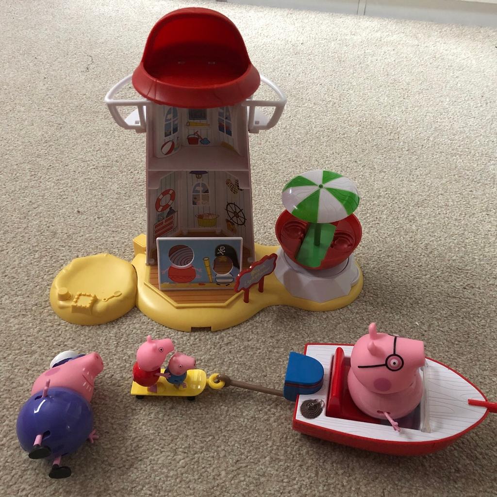 Peppa pig lighthouse/speed boat in B98 Redditch for £10.00 for sale ...