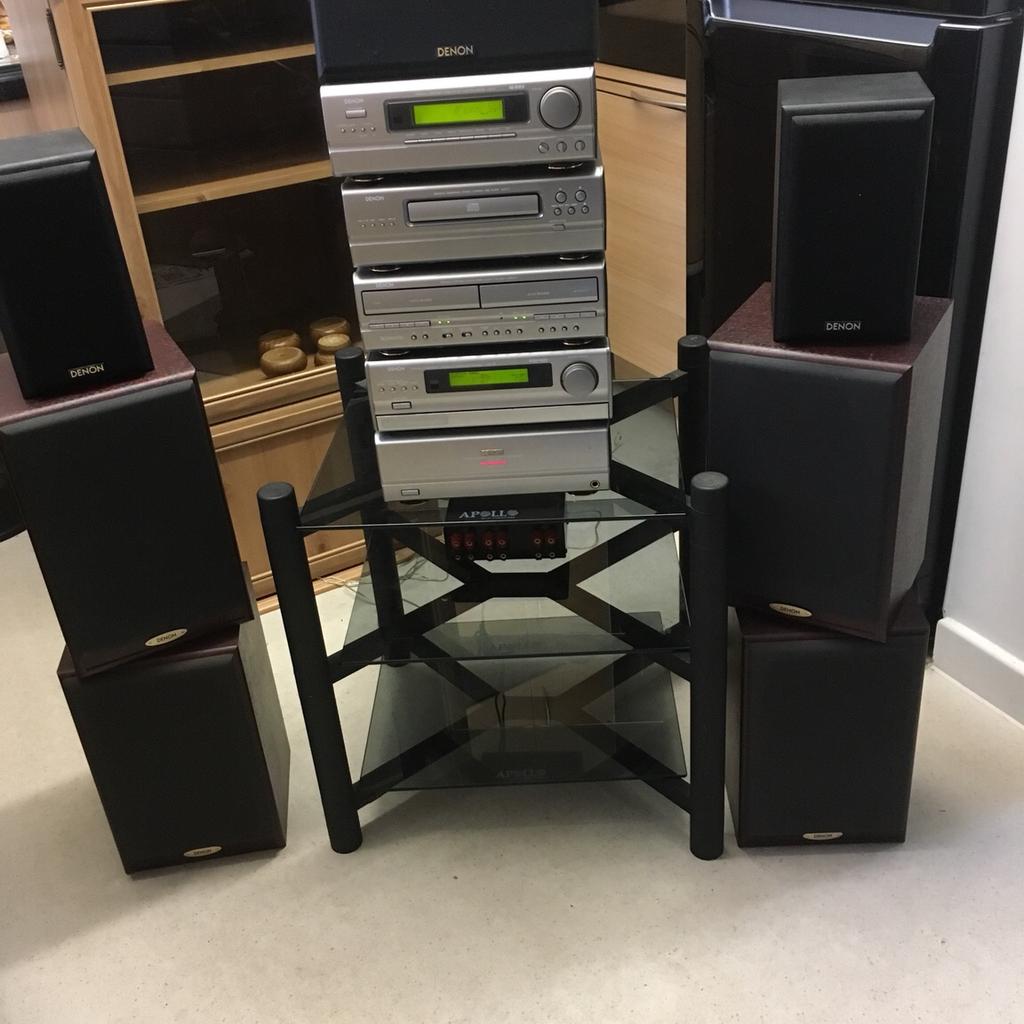 Denon 5 piece stack system/7 denon speakers in London for £100.00 for ...