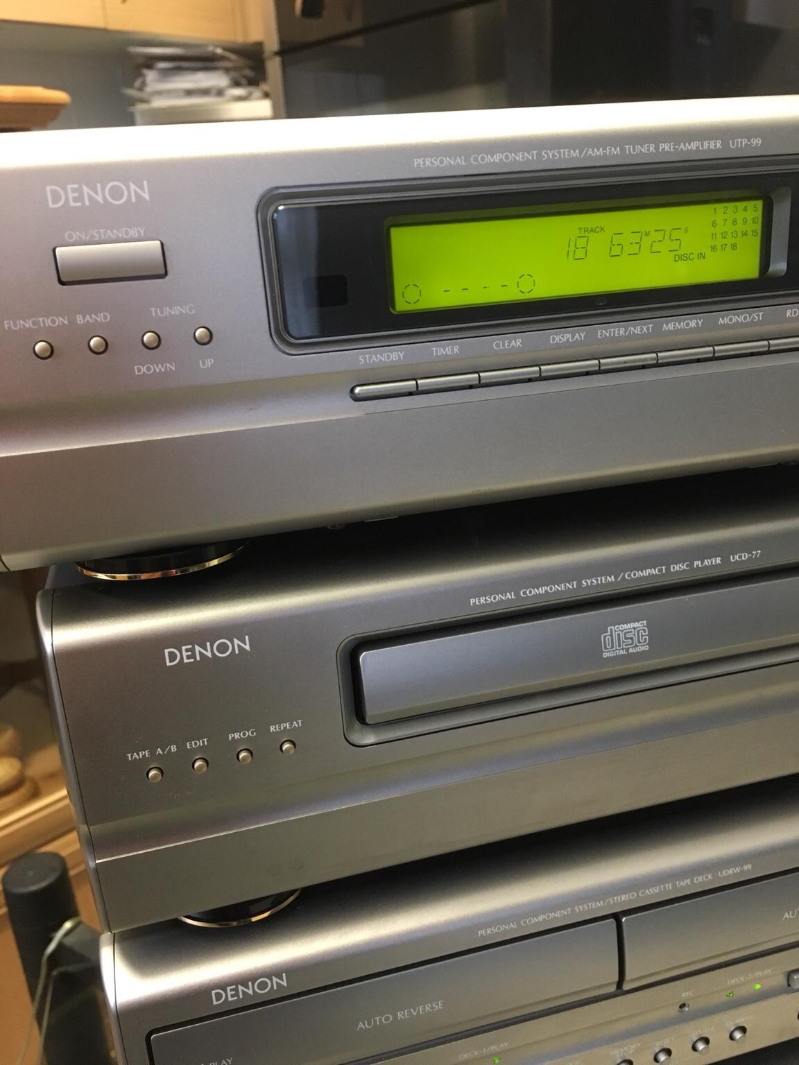 Denon 5 piece stack system/7 denon speakers in London for £100.00 for ...