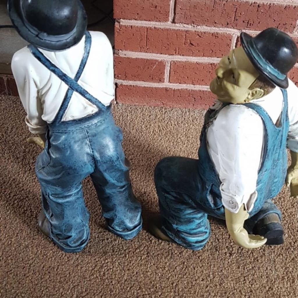 Laurel & Hardy statues by Peter Mook in B45 Bromsgrove for £50.00 for ...