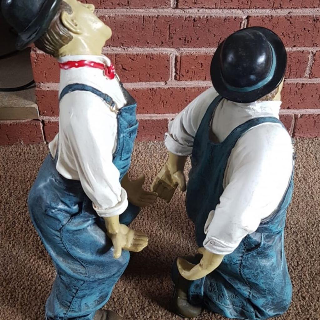 Laurel & Hardy statues by Peter Mook in B45 Bromsgrove for £50.00 for ...