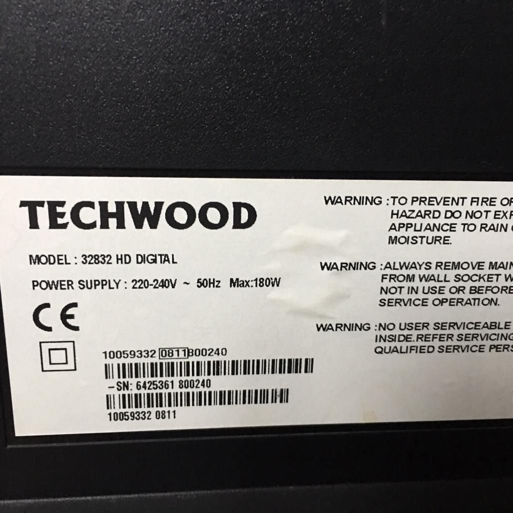 Techwood 32” LCD HD Digital TV in S6 Sheffield für 60,00 £ zum Verkauf ...