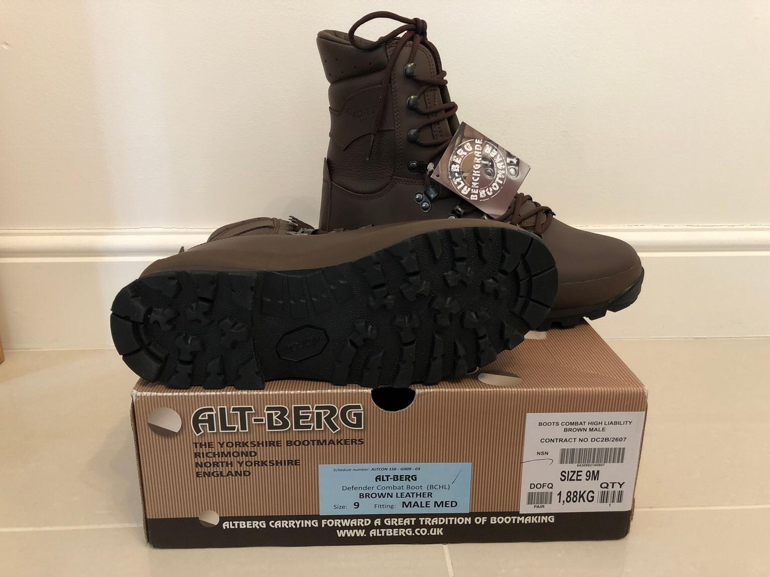 Alt-berg Defender Combat Boots 9M in NE9 Gateshead for £55.00 for sale ...