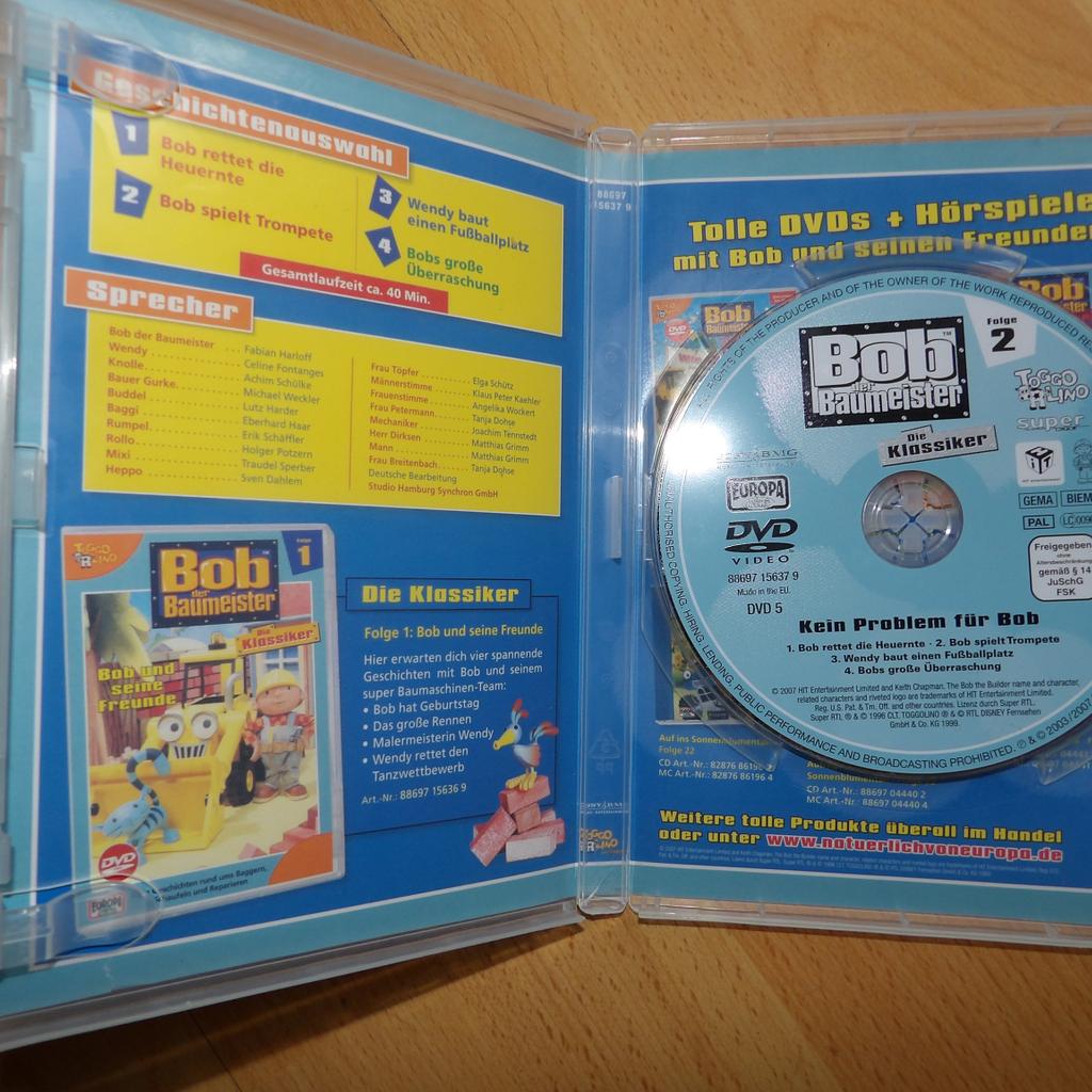 DVD Bob der Baumeister Kein Problem für Bob F in 97274 Leinach für 2,00 € zum Verkauf | Shpock DE