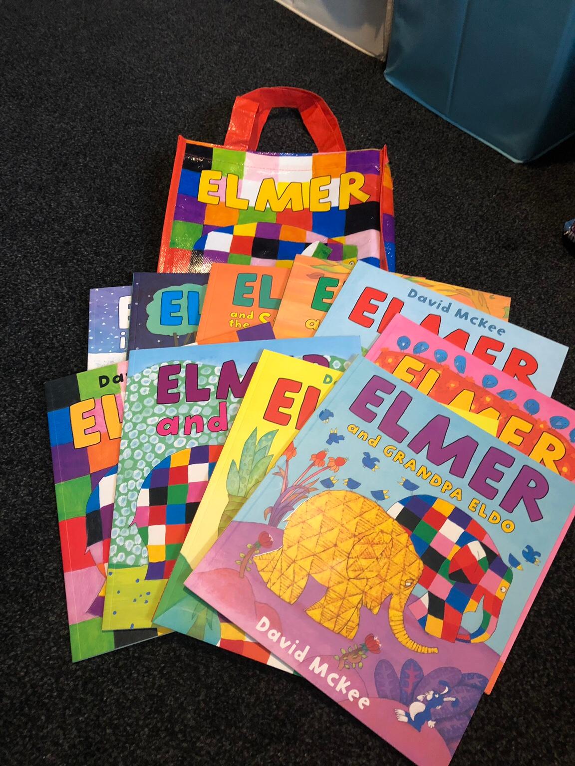 Elmer set of books in bag in Sunderland für £ 4,00 zum Verkauf | Shpock AT