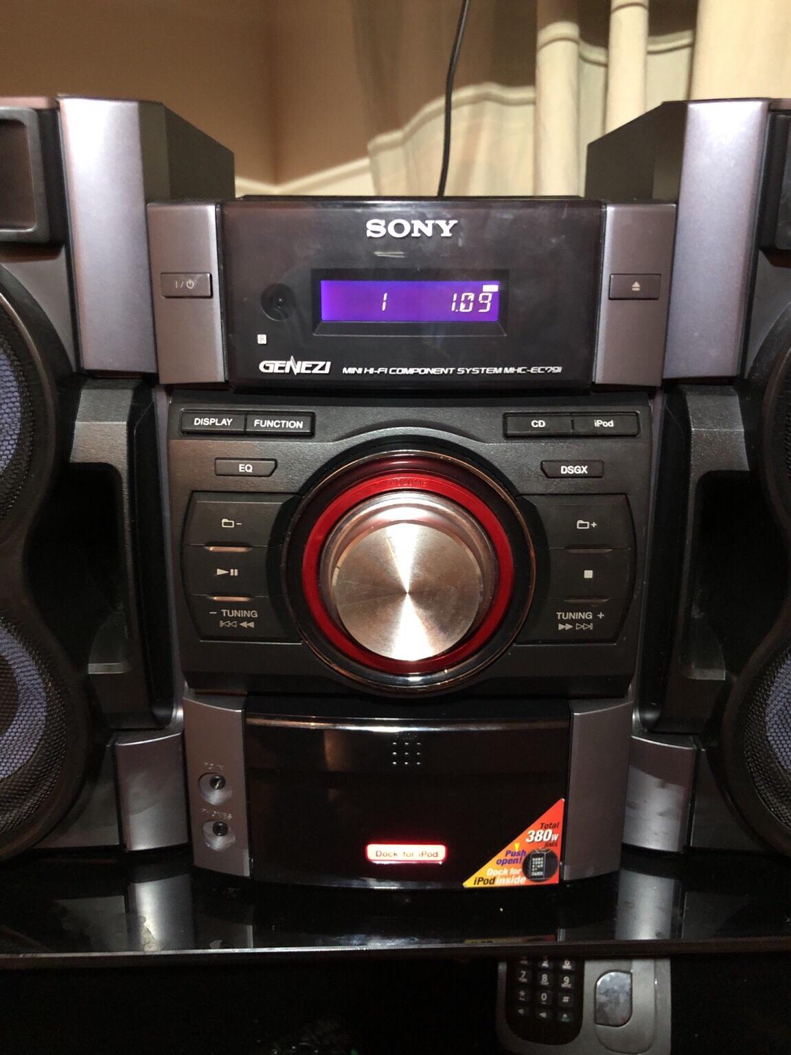 SONY MINI HI-FI MUSIC SYSTEM in WV2 Wolverhampton for £70.00 for sale ...